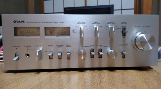 YAMAHA CA-R1 STEREO Integrated Amplifier Vintage Audio 100V £256.22 ...