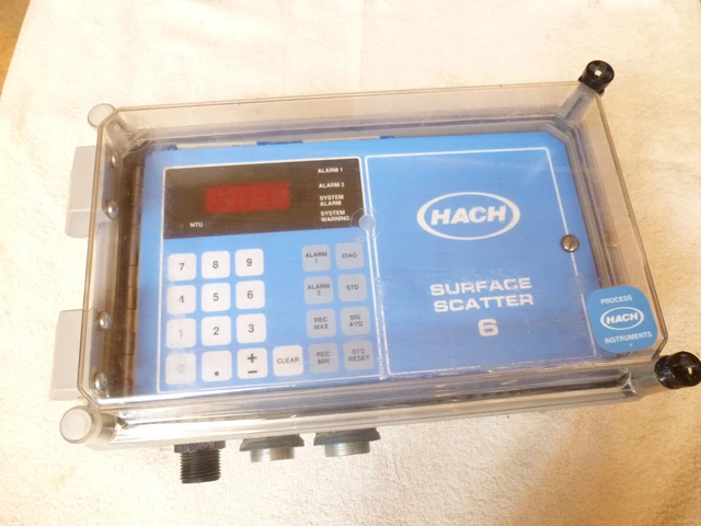 HACH SURFACE SCATTER 6 Turbidimeter Control Controller Unit 45000-12 ...