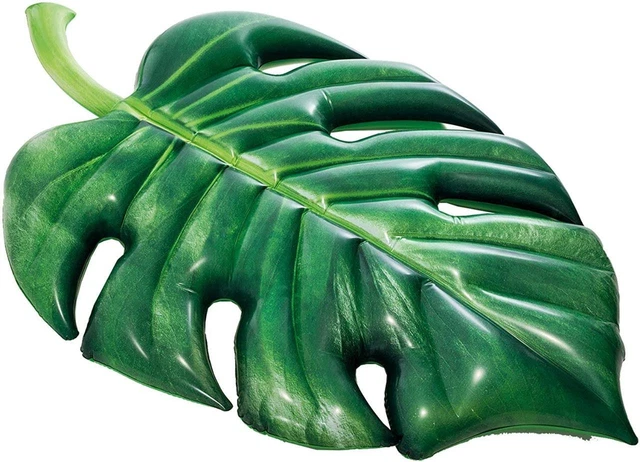 INTEX INFLATABLE PALM Leaf Lilo Pool Float Mat (213cm x 142cm) 58782EU ...