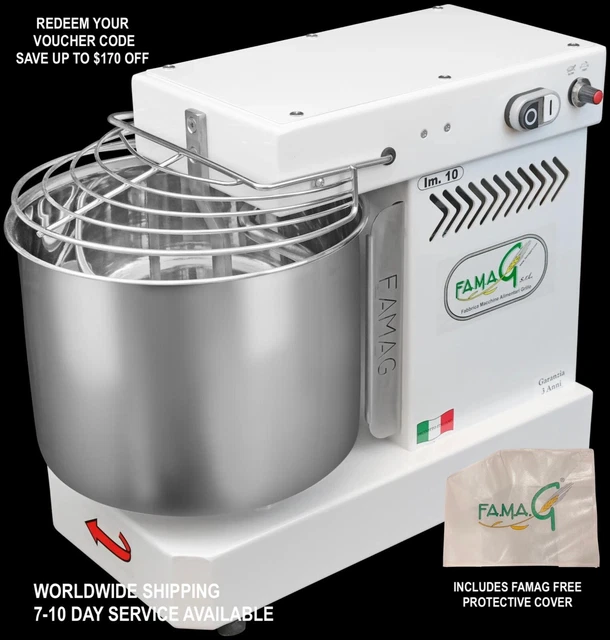 FAMAG SPIRAL MIXER IM10 (10KG DOUGH) 10 Speed FREE COVER $2,292.00 ...