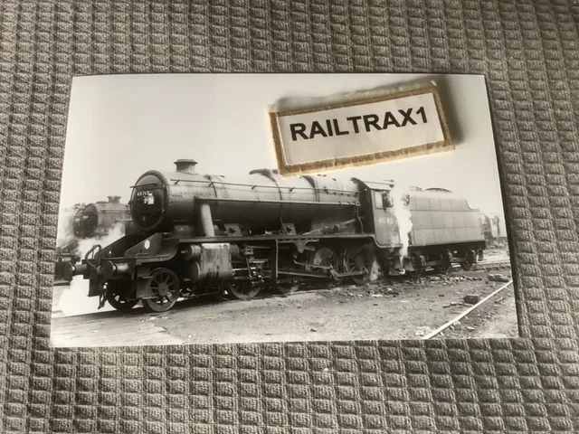 RAILWAY STEAM PHOTOGRAPH - 48765 At Rose Grove Shed - 17/7/1968. (Free ...