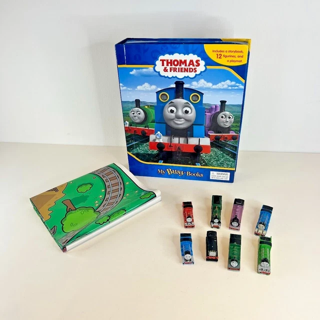 MY BUSY BOOKS Thomas the Tank Engine 8 Figures and Playmat Incomplete ...
