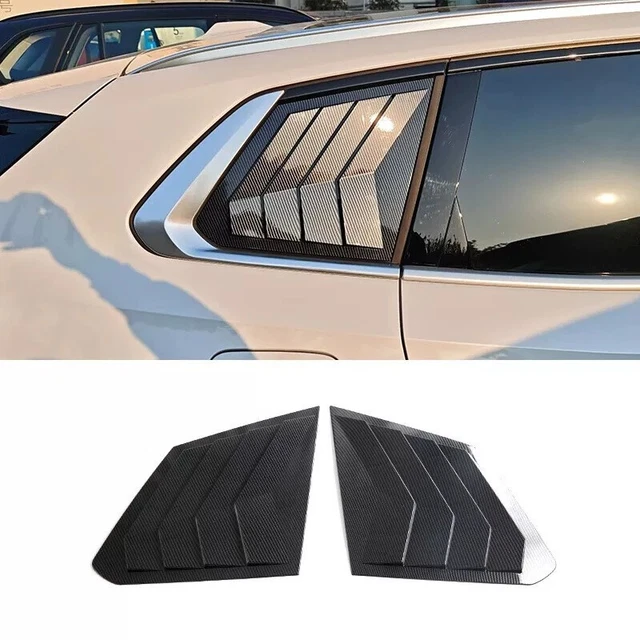 FOR BMW X3 G45 2025 2026 2027 Carbon Fiber Rear Window Louver Shutter ...
