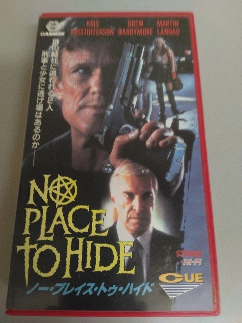 NO PLACE TO Hide VHS Rare Un-DVD 90s Drew Barrymore Chris Christie £51. ...