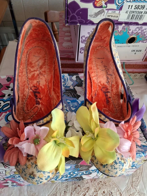 IRREGULAR CHOICE & Oz Flower " Shoes Size 6 £15.05 - PicClick UK