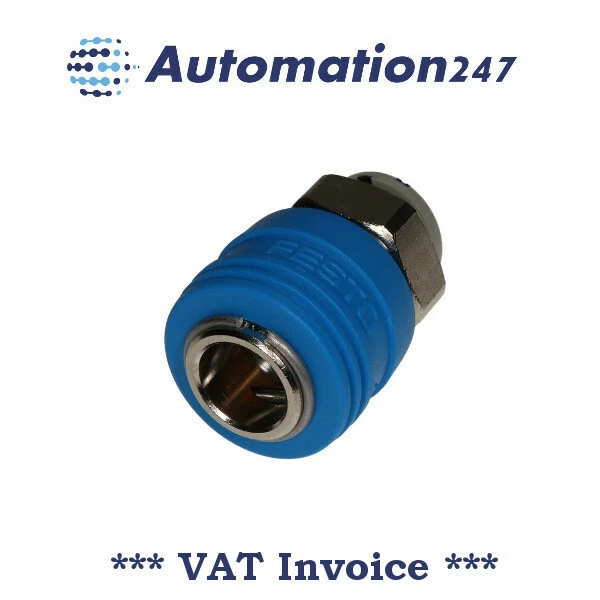 FESTO KD4-1/4-A 2143 Quick Coupling Socket 8mm KD4 G1/4 002655 £12.99 ...