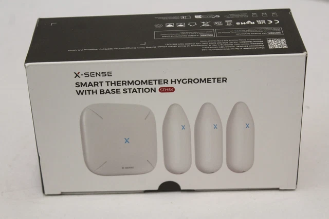 X-SENSE SMARTE THERMOMETER-HYGROMETER Set Neu Rechnung MwSt EUR 39,47 ...