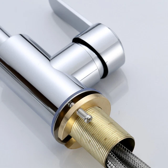 ROBINET DE LAVABO de cuisine salle de bain cuisine eau chaude et froide ...