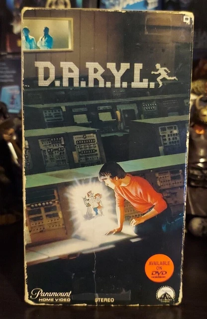 D.A.R.Y.L. VHS SCI-FI Classic 1985 Paramount cult retro video store ...