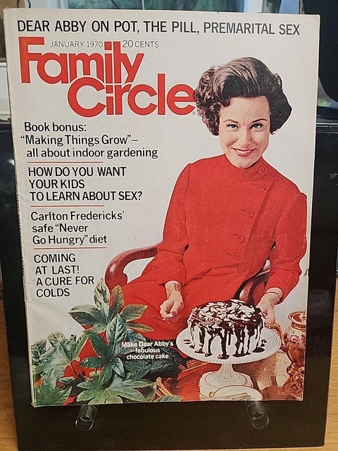 JANUARY 1970 FAMILY Circle Magazine Dear Abby On Pot, The Pill ...
