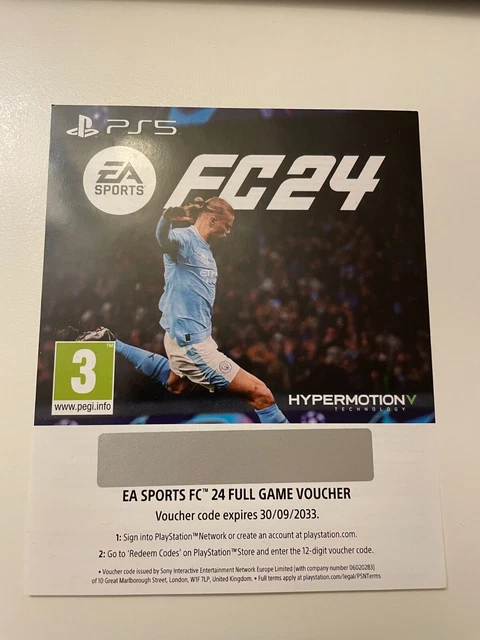 EA FC 24 (FIFA 24) PS5 Digital Full Game Code £37.00 - PicClick UK