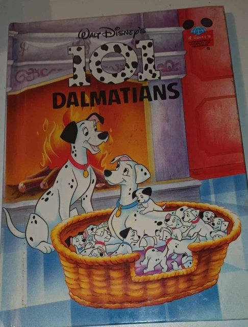 101 DALMATIONS VINTAGE Disney wonderful world of reading Hardback Book ...