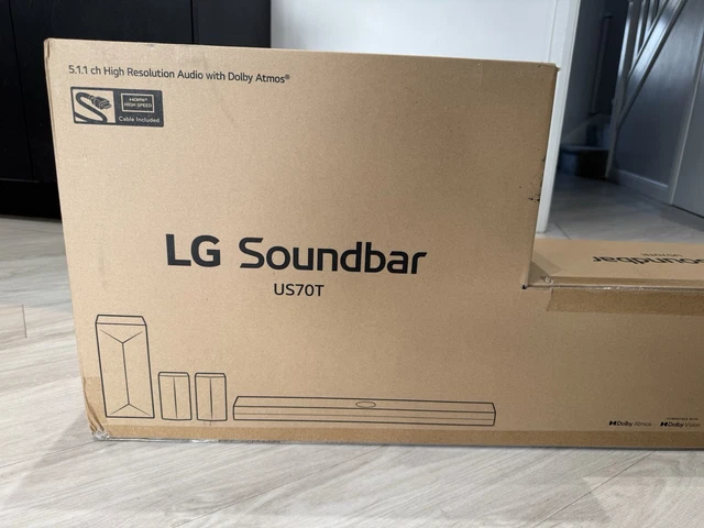 BRAND NEW LG US70TR Home Theater Soundbar Dolby Atmos 5.1.1 (RRP £699 ...