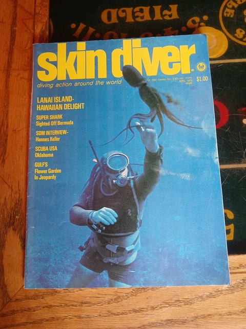 SKIN DIVER MAGAZINE April 1975 £14.94 - PicClick UK