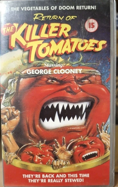RARE VHS TAPE Return Of The Killer Tomatoes £5.92 - PicClick UK
