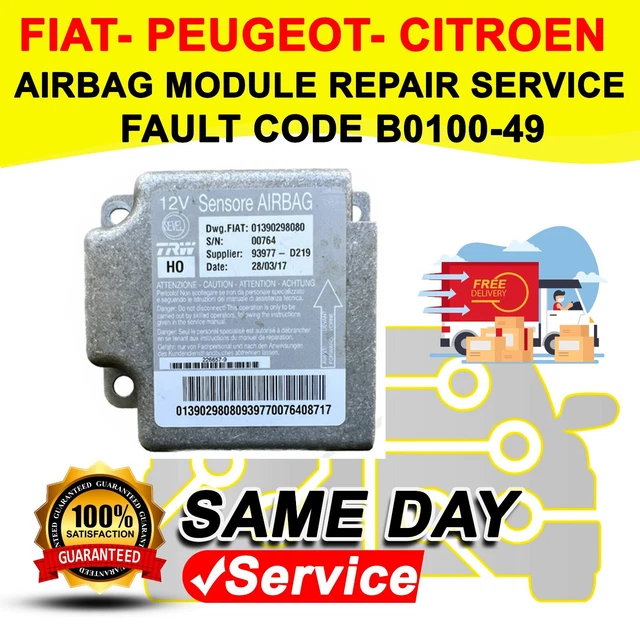 FIAT DUCATO, PEUGEOT Boxer, Citroen Realy 01370978080 Fault B0100 ...