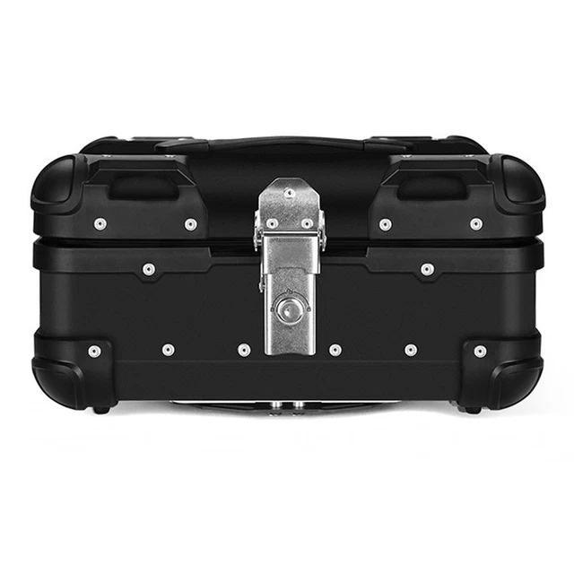 TOP CASE PER Royal Enfield Bullet / Himalayan Bauletto alluminio XS22 ...