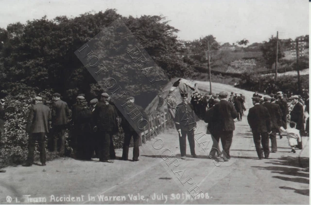 (356) TRAM ACCIDENT In Warren Vale - July 30Th 1908 - Rawmarsh ...