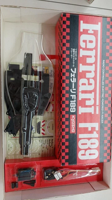 KYOSHO 1/10 FERRARI F189 Radio Control Kit 6060 £303.97 - PicClick UK