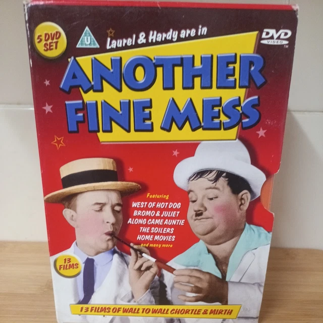 LAUREL & HARDY Are In Another Fine Mess 5 DVD Box Set £5.45 - PicClick UK