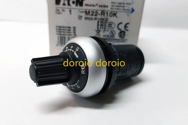 GENUINE EATON MOELLER M22-R10K RMQ Titan Potentiometer 10k ohm 229491 £64.51 - PicClick UK