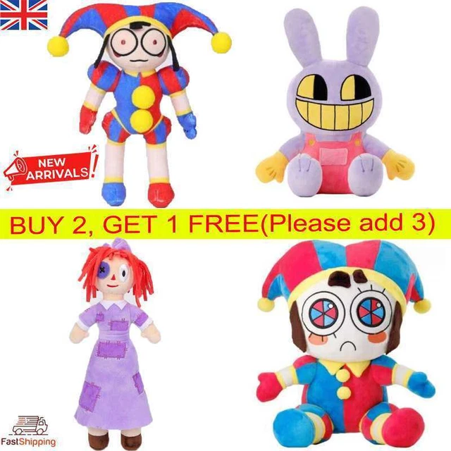 THE AMAZING DIGITAL CIRCUS game cartoon stuffed dolls toy anime plush ...