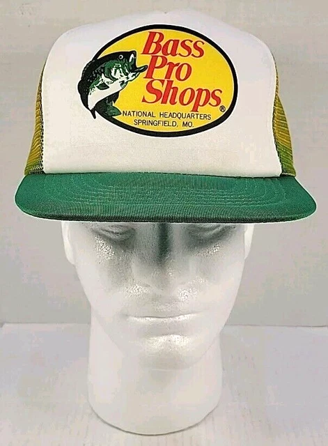 VINTAGE SNAPBACK TRUCKER Hat Bass Pro Shops Headquarters Springfield MO ...