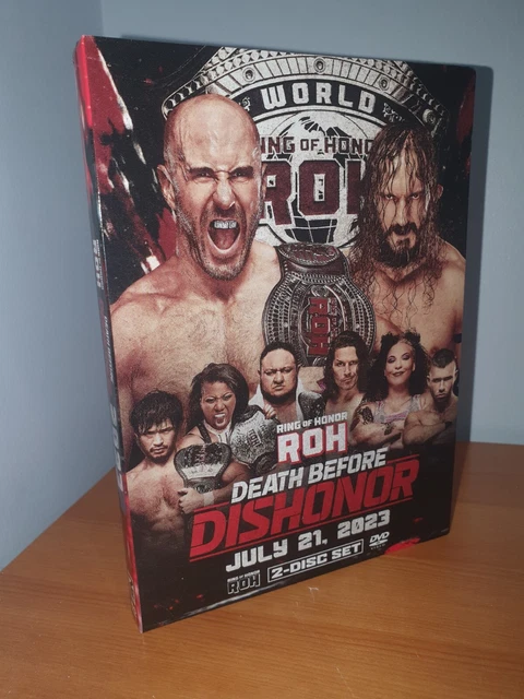 OFFICIAL RING OF Honor ROH - Death Before Dishonor 2023 DVD Set £7.98 ...