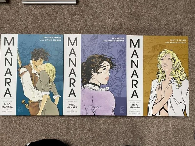 THE MANARA LIBRARY Volume 1&2&3 sc plus gullivera hc definitive Milo ...