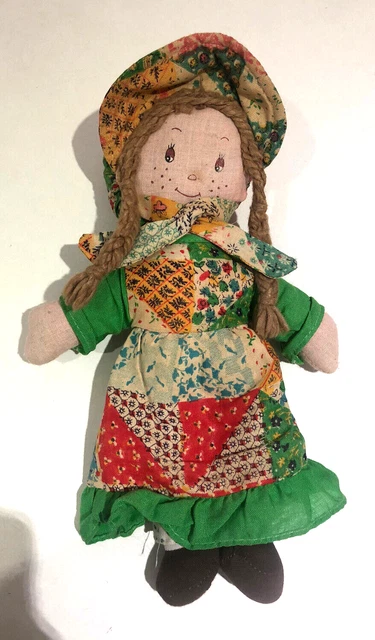 VINTAGE FLORAL HOLLY Hobbie Friend Rag Doll 9” Sarah Kay Knickerbocker ...