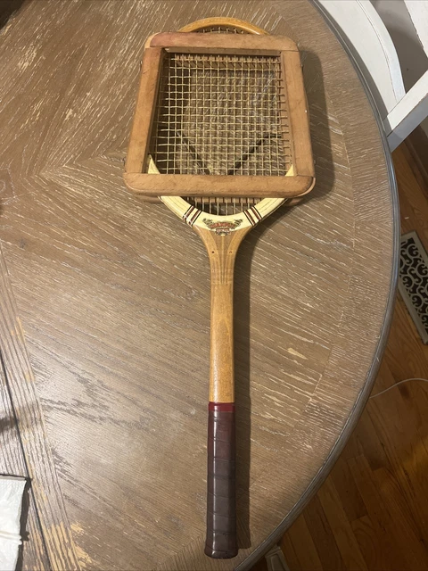 VINTAGE WOODEN DUNLOP Tennis Racket Maxply Fort $15.00 - PicClick