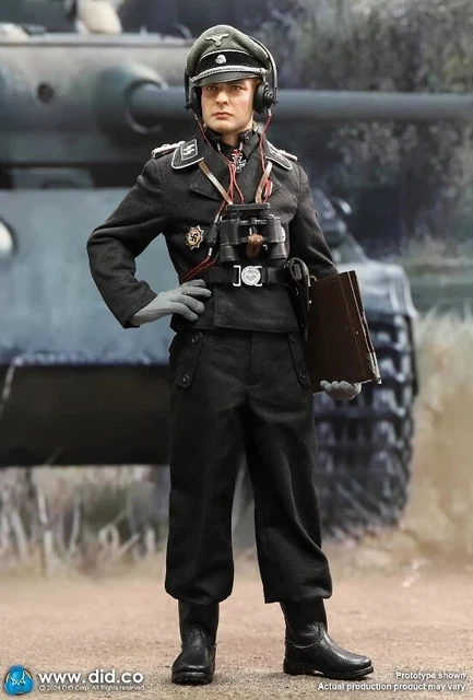 MAX WÜNSCHE, GERMAN Panzer Commander, World War II, 1:6 Did £326.34 ...