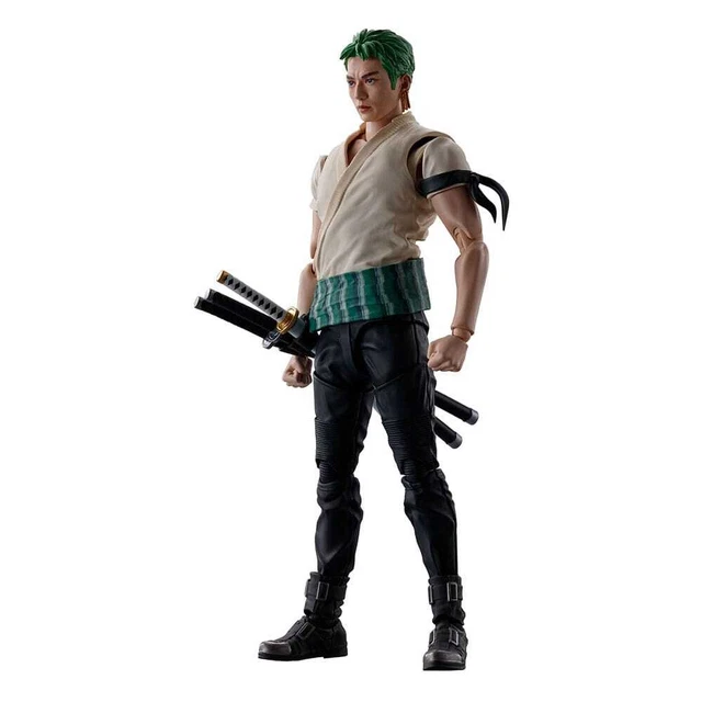 ONE PIECE S.H. Figuarts Action Figura Roronoa Zoro (netflix) 14 Cm ...