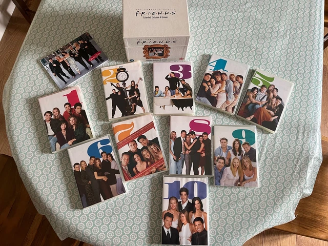 FRIENDS DVD BOX Set Complete Collection 1-10. Extended, Exclusive ...