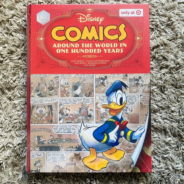 DISNEY COMICS AROUND The World In 100 Years Uncle Scrooge Barks Don ...