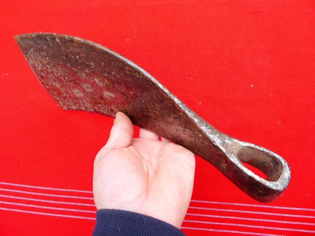 FER DE HACHE de bucheron ou autre outil ancien EUR 34,00 - PicClick FR