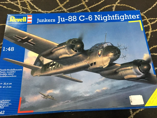 1:48 REVELL 04542, JUNKERS Ju 88C-6 NIGHTFIGHTER Nachtjäger deutsche ...