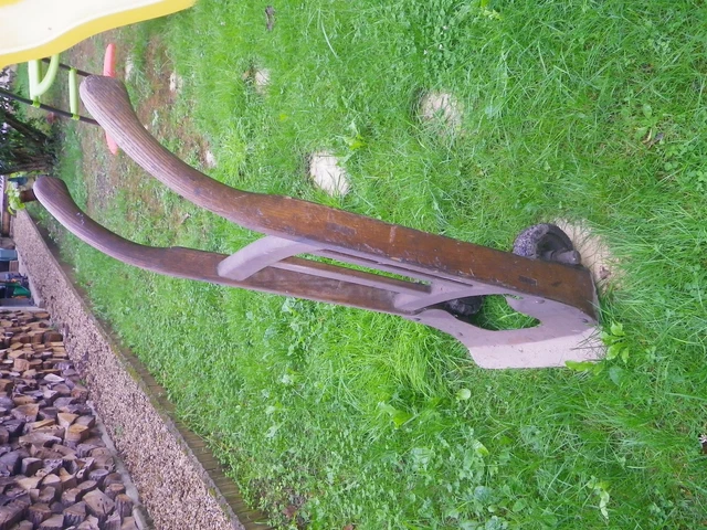 ANCIEN DIABLE EN bois pour sac de blé grains etc en l'état EUR 40,00 ...