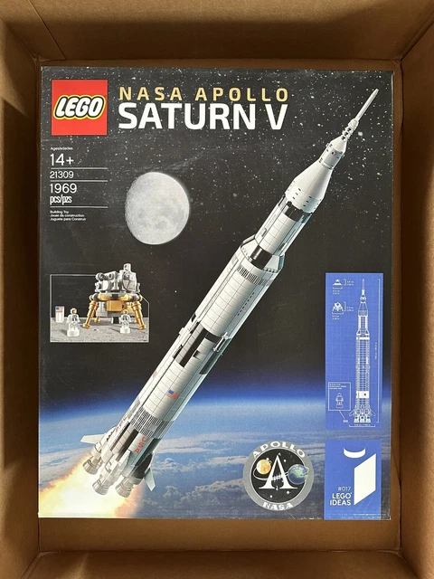 LEGO 21309 NASA APOLLO SATURN V ROCKET 1969 Pieces Factory Sealed EUR ... LEGO 21309 NASA APOLLO SATURN V ROCKET 1969 Pieces Factory Sealed EUR ...
