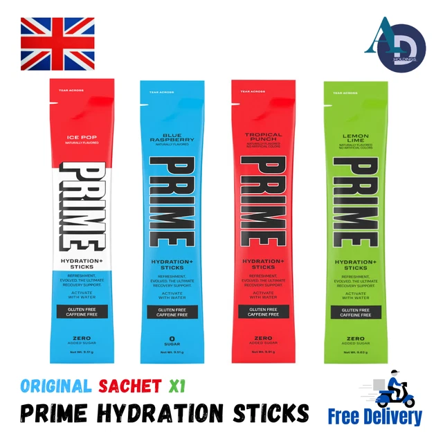 PRIME HYDRATION DRINK Single Sachet by Logan Paul & KSI All Flavours ...
