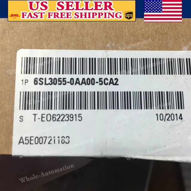 NEW SIEMENS 6SL3 055-0AA00-5CA2 6SL3055-0AA00-5CA2 SINAMICS SMC30 ...