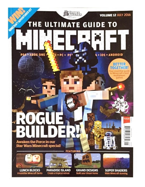 THE ULTIMATE GUIDE To Minecraft Magazine Vol 12 July 2016 $19.99 - PicClick