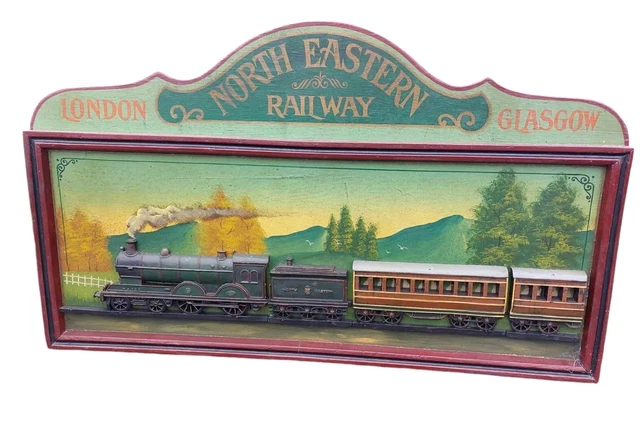 COUNTRY CORNER STEAM Train Railway Wall Sign Northeastern London To ...