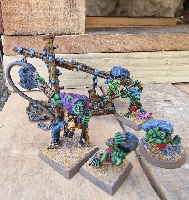 WARHAMMER FANTASY ORC Rock Lobber Catapult War Machine Classic Metal ...
