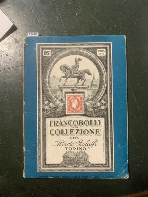 FRANCOBOLLI PER COLLEZIONE 1951 - Catalogo Alberto Bolaffi EUR 25,00 ...