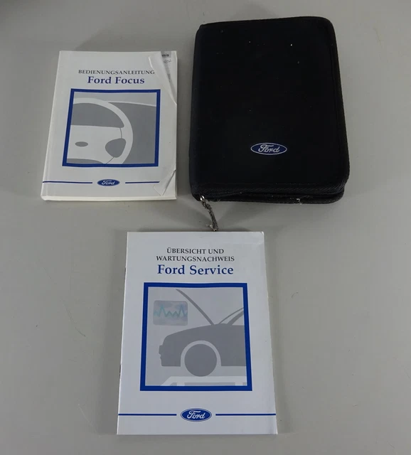 MAPPA DI BORDO + Istruzioni D'Uso / Manuale Ford Focus Stand 12/2000 ...