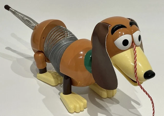 SLINKY DOG TOY Story 14"" Pull Along-Disney Pixar - Poof Toys Vintage ...
