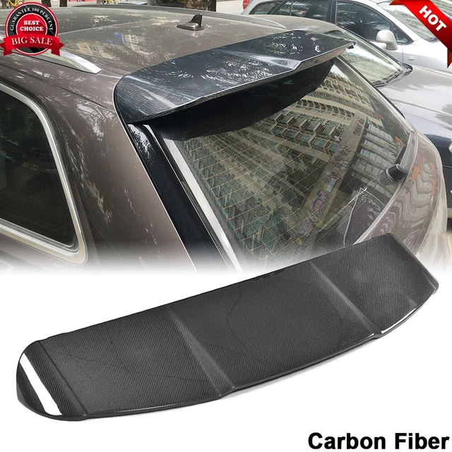 REAR ROOF SPOILER Trunk Wing For Audi Q7 SQ7 SLINE 2016-2018 Real ...