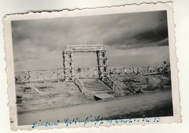 FOTO 2.WK SOLDATEN Friedhof Alakurtti Finnland Lappland Rußland (28 ...