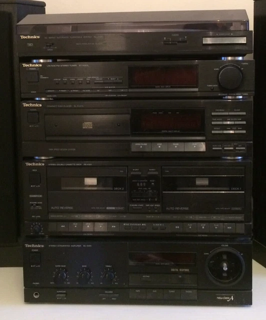 TECHNICS NEW CLASS A Hi-Fi Stereo Stack System - speakers not available ...